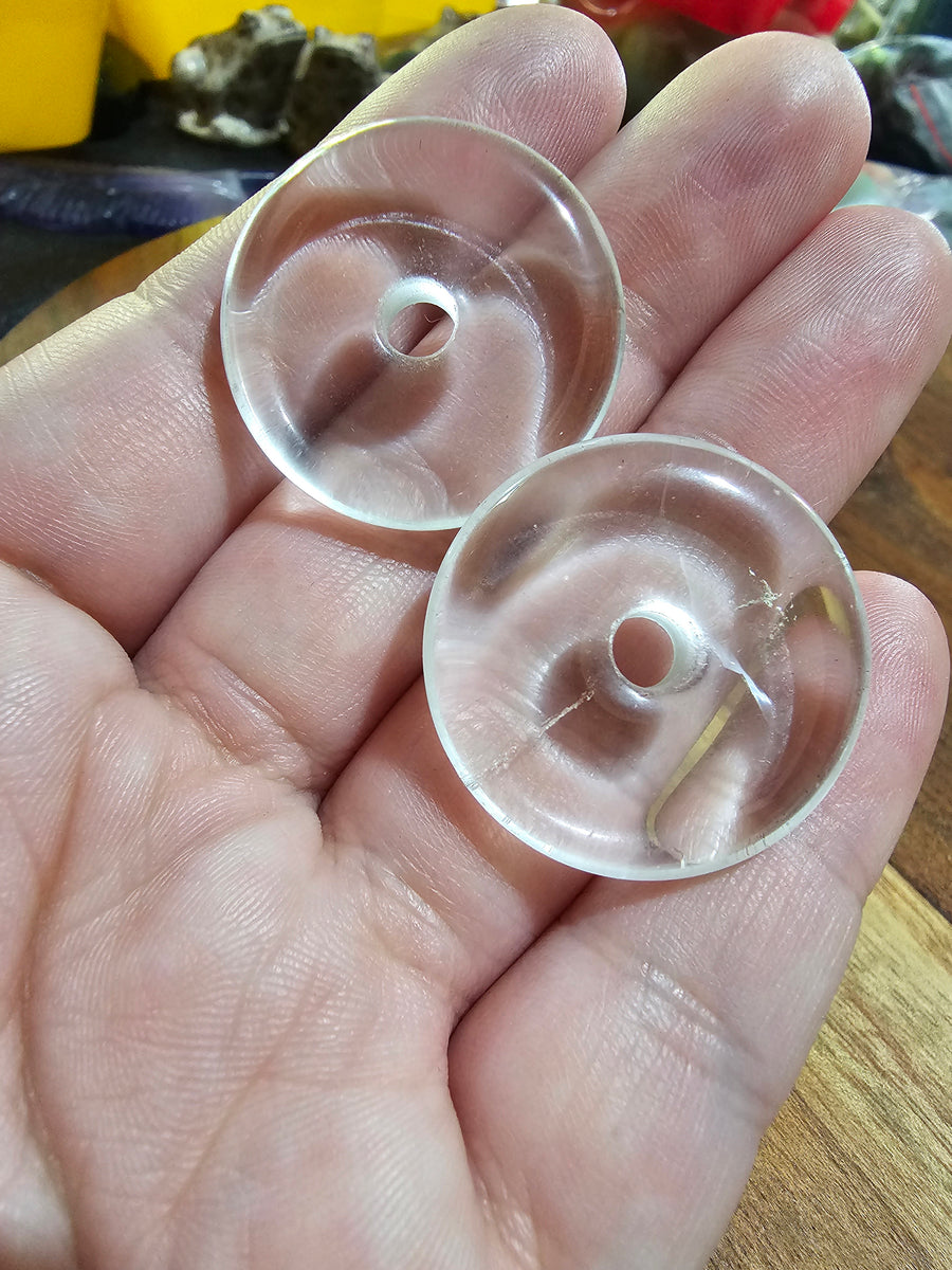 Clear Quartz Donut – Mystical Celebrations
