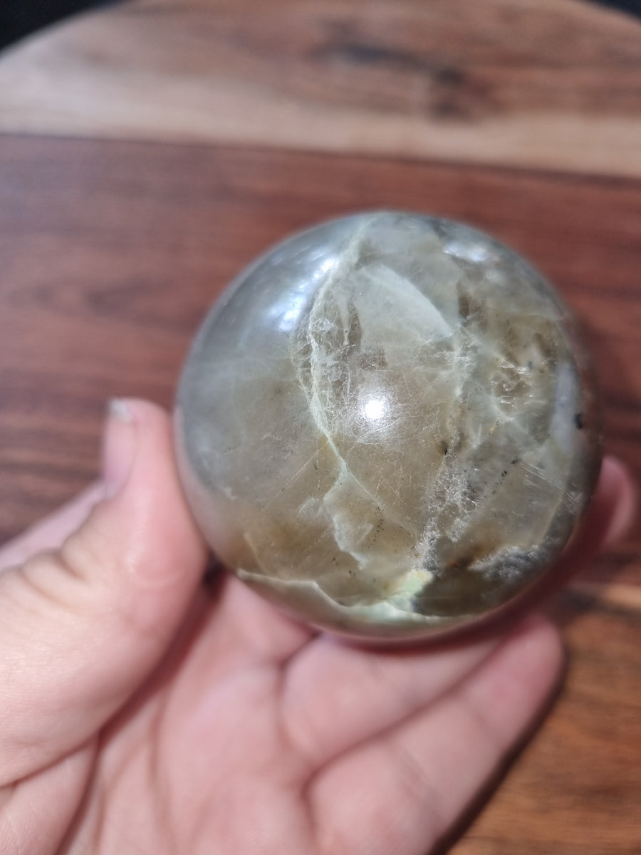 Green Moonstone Spheres – Mystical Celebrations