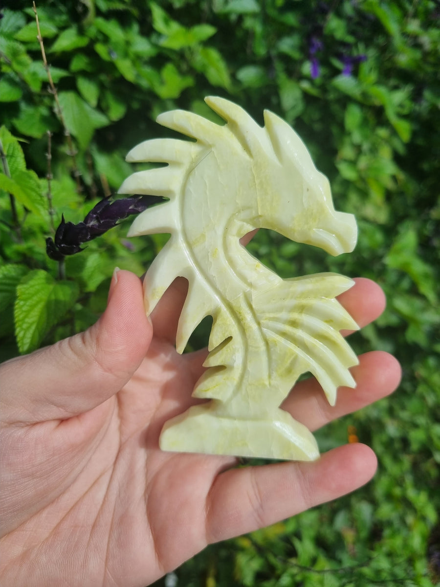 Green Jade Serpent carving – Mystical Celebrations