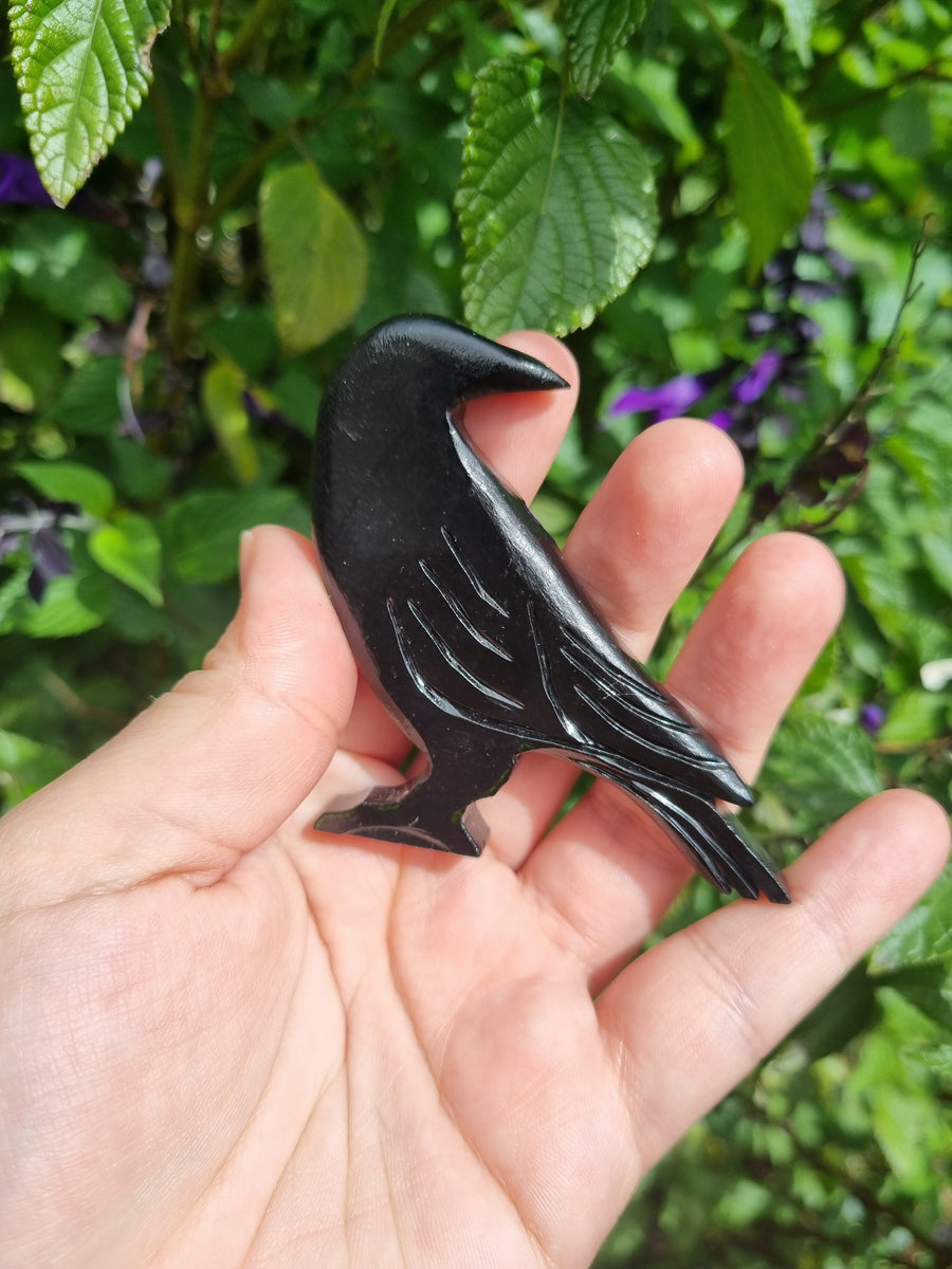 Raven Carving – Mystical Celebrations