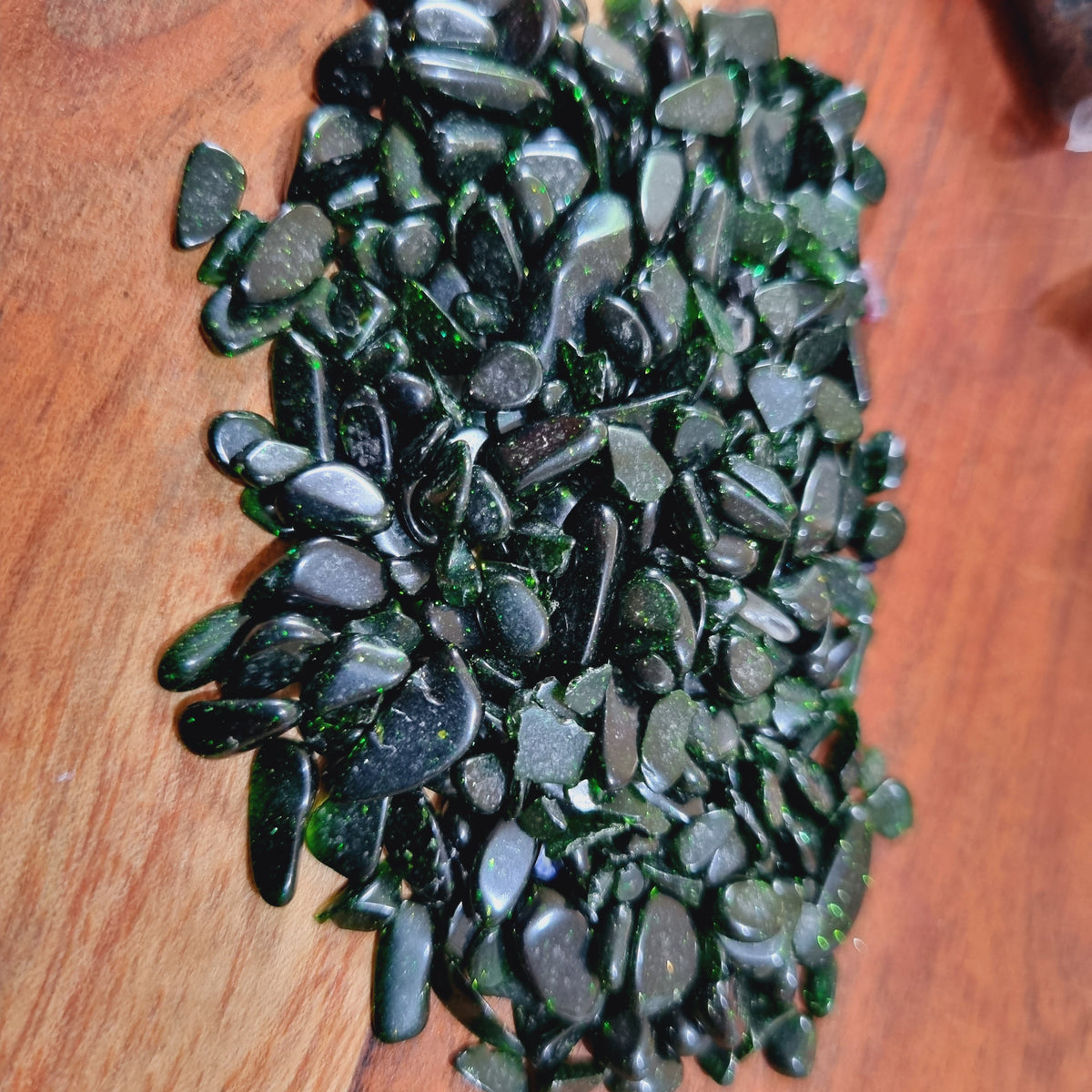 Green Sandstone Chip Bag – Mystical Celebrations